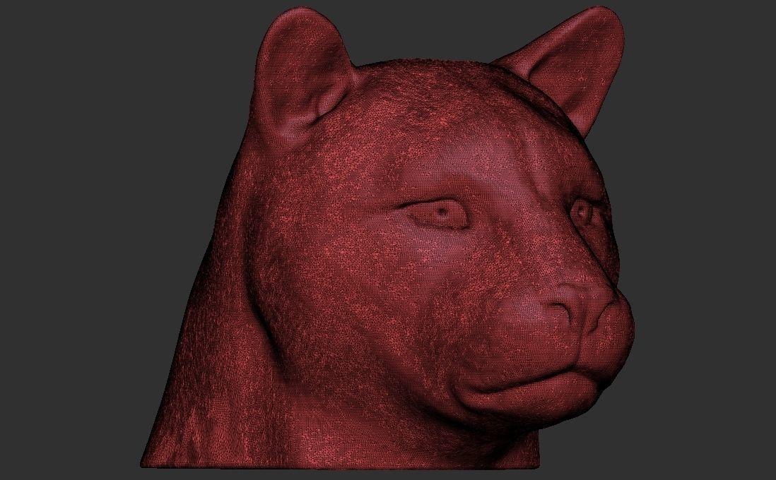 Leopard head for 3D printing 3D model 3D printable | CGTrader