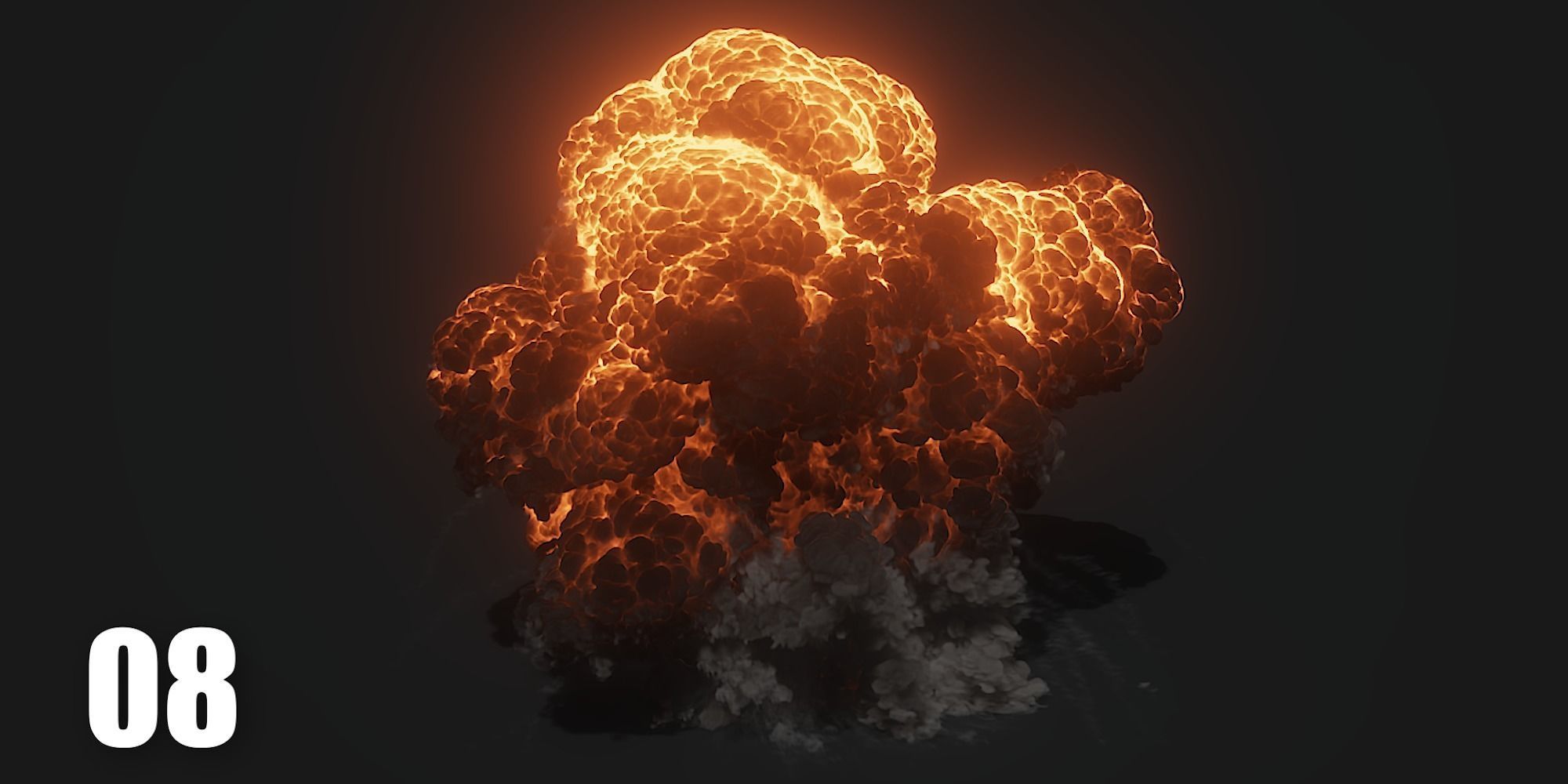 3D Explosions 8 Models 3D model animated | CGTrader