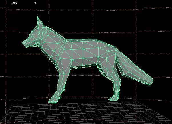 3D model low poly fox VR / AR / low-poly | CGTrader