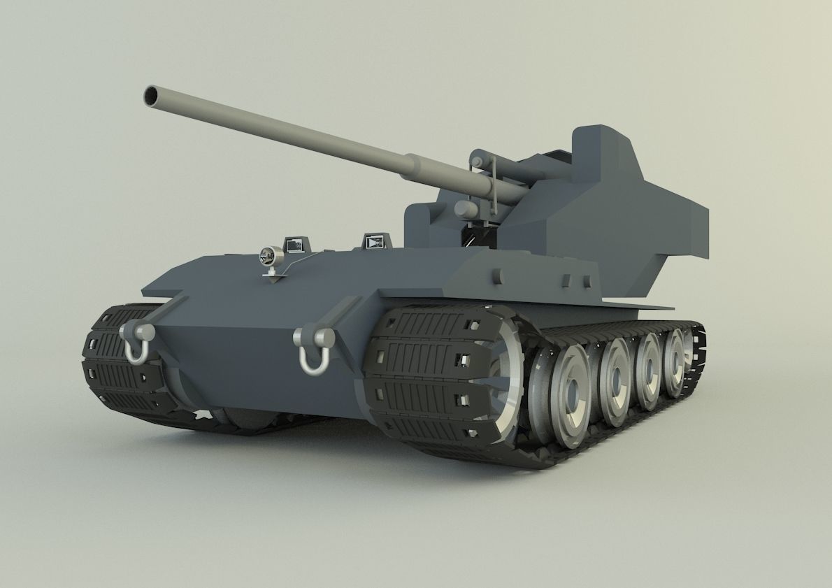 WT E100 tank military vehicle 3D model | CGTrader