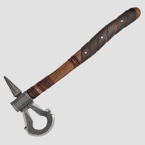 3D model iron ax VR / AR / low-poly | CGTrader