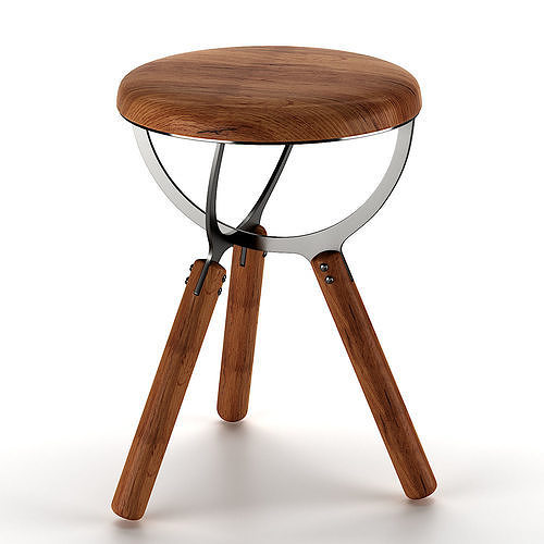 illusive stool 3D model | CGTrader