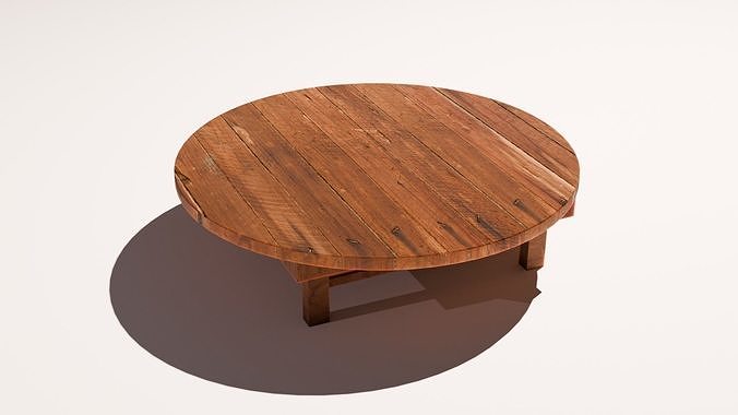 3D model Chabu Table VR / AR / low-poly | CGTrader