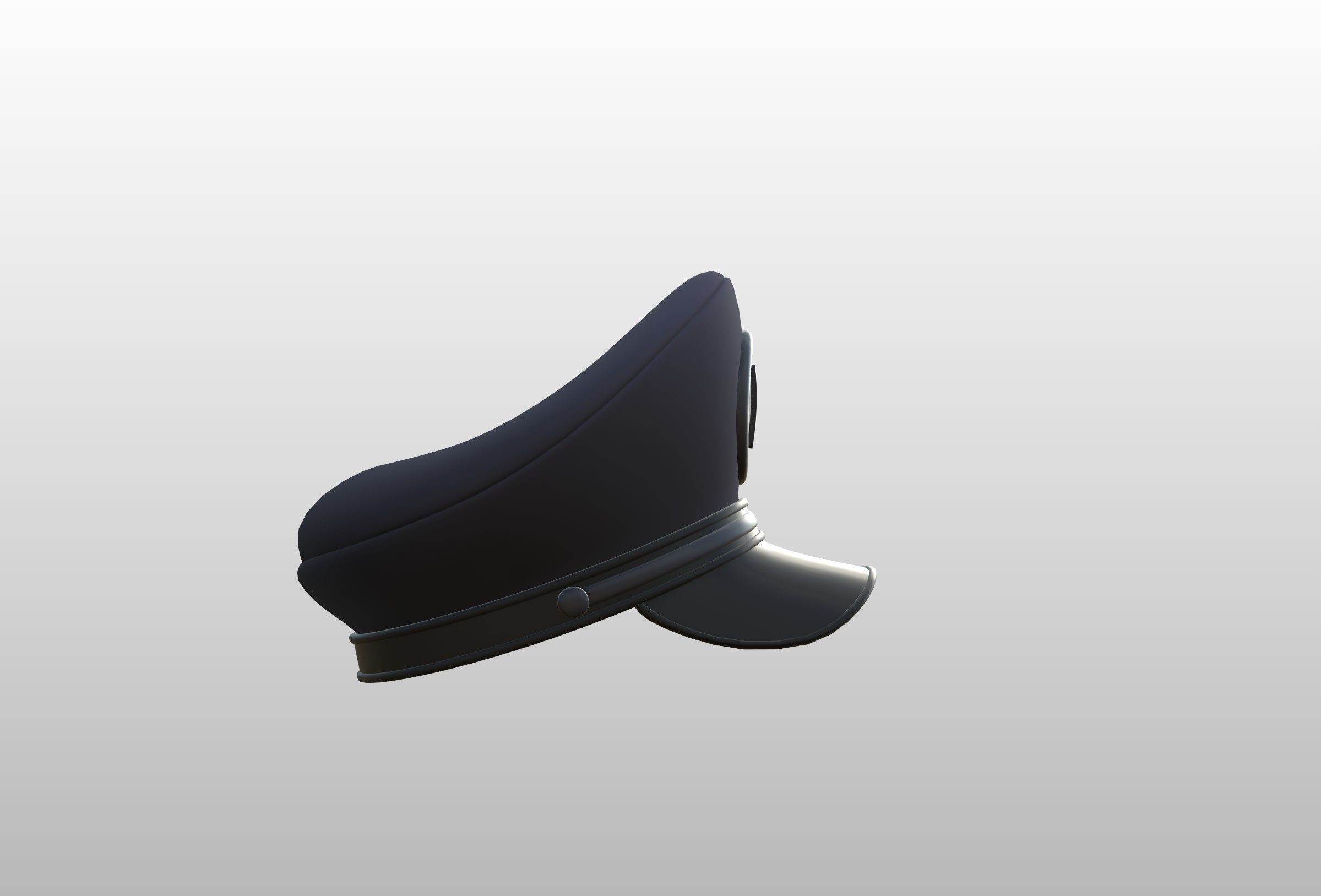 Hat035 Police Officer Hat 3D model | CGTrader