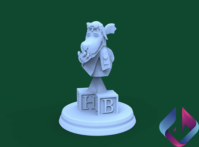 Mutley for 3d printing 3D model | CGTrader