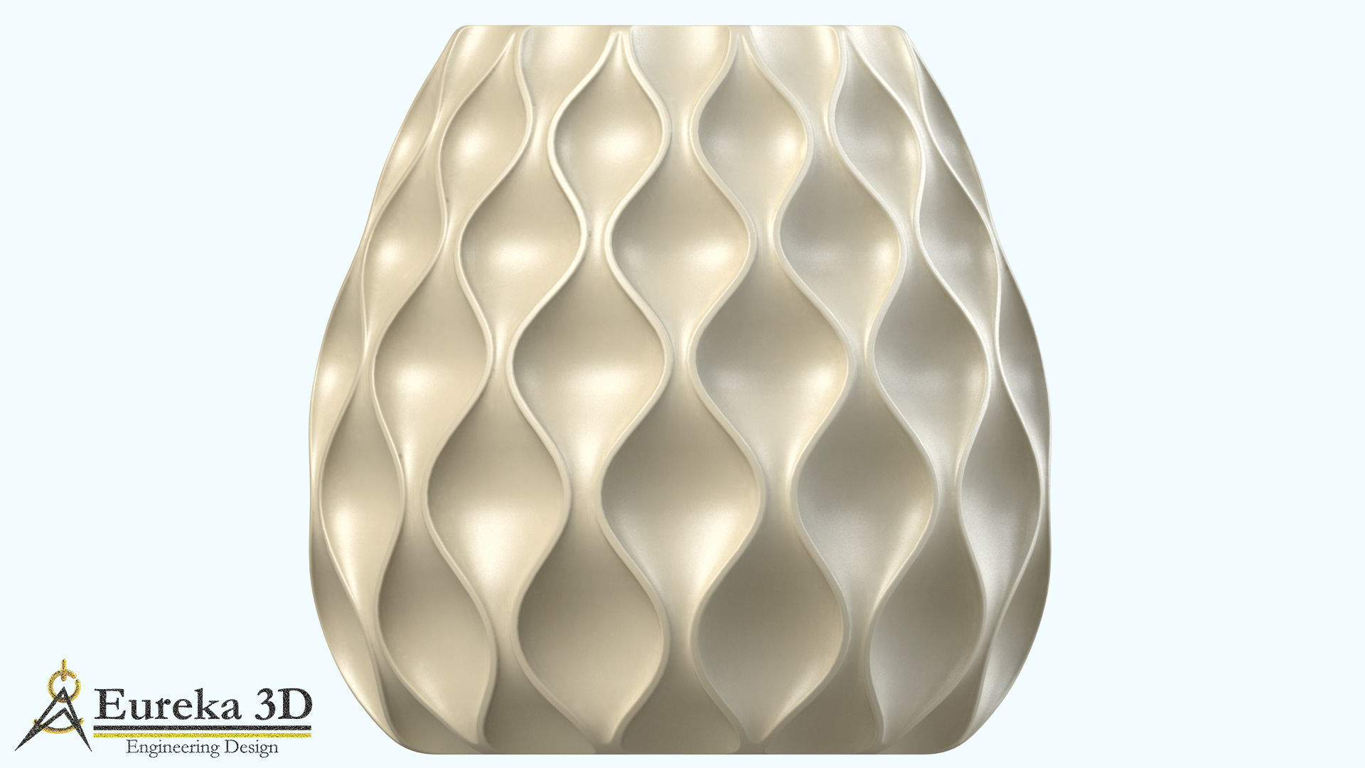 WAVE PATTERN POT MODEL 1 AND 2 3D model 3D printable | CGTrader