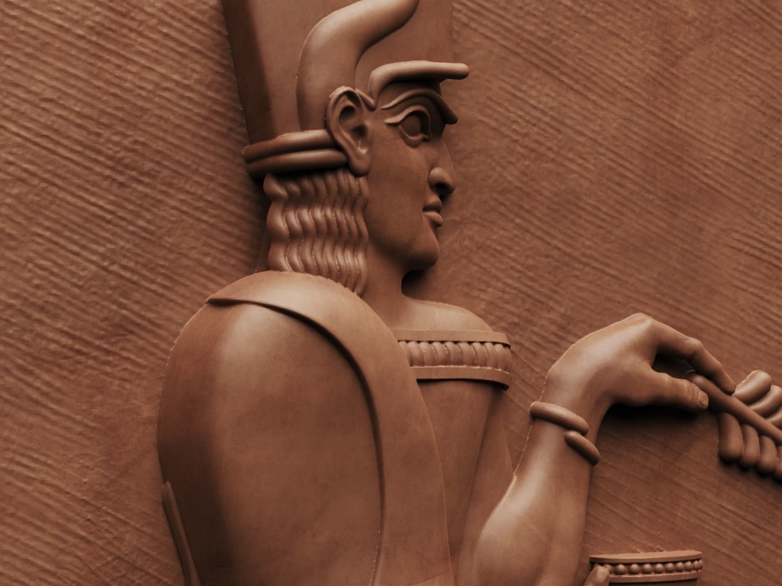 Bas Relief of Teisheba 3D model 3D printable | CGTrader