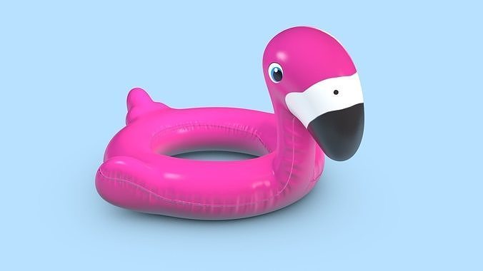 3D model Filamingo Pool Toy VR / AR / low-poly | CGTrader