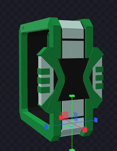 omniverse omnitrix minecraft model 3D model | CGTrader