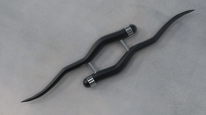 Maduvu Maan Kombu Indian Martial Art Weapon 3D model 3D printable ...
