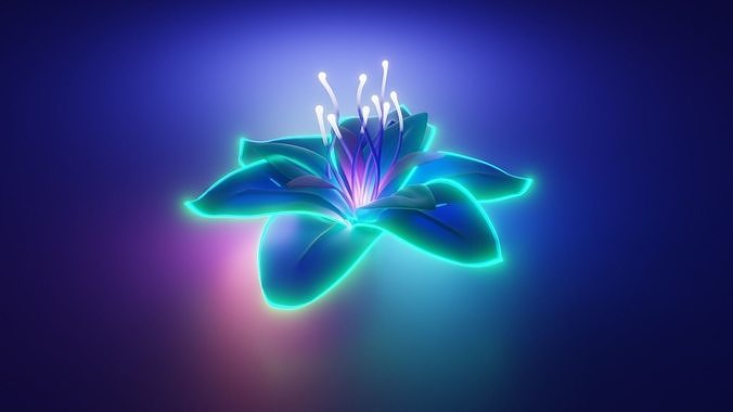 flower from avatar 3D model animated | CGTrader