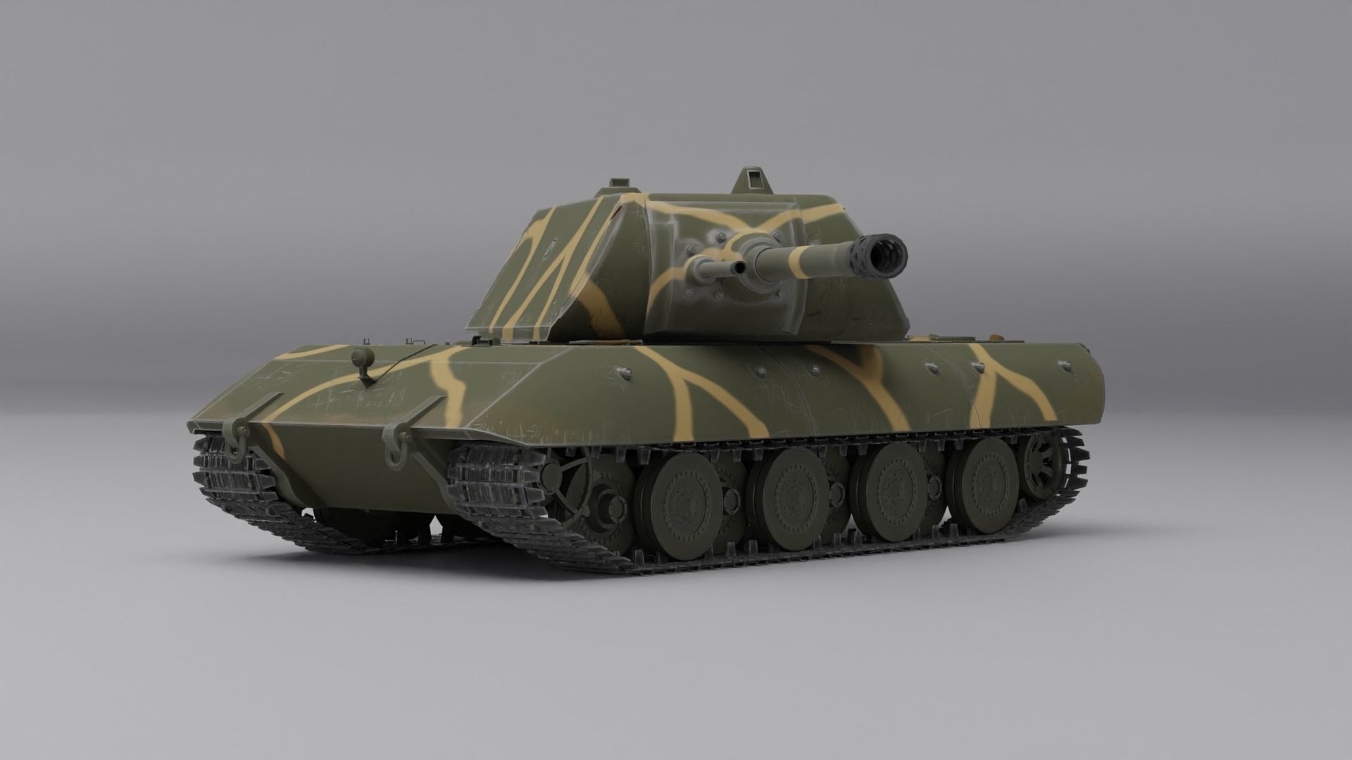 Panzerkampfwagen E-100 3D model | CGTrader