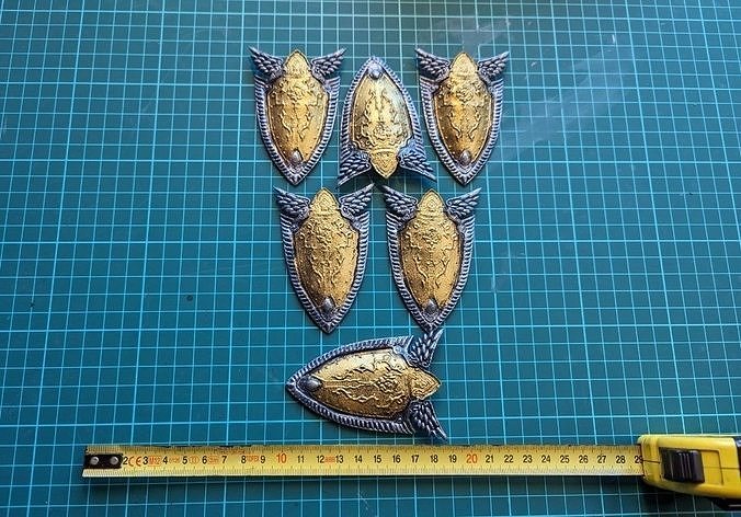 Souvenir Imperial Crusader Shield from Lineage2 Game L2 3D model 3D printable | CGTrader