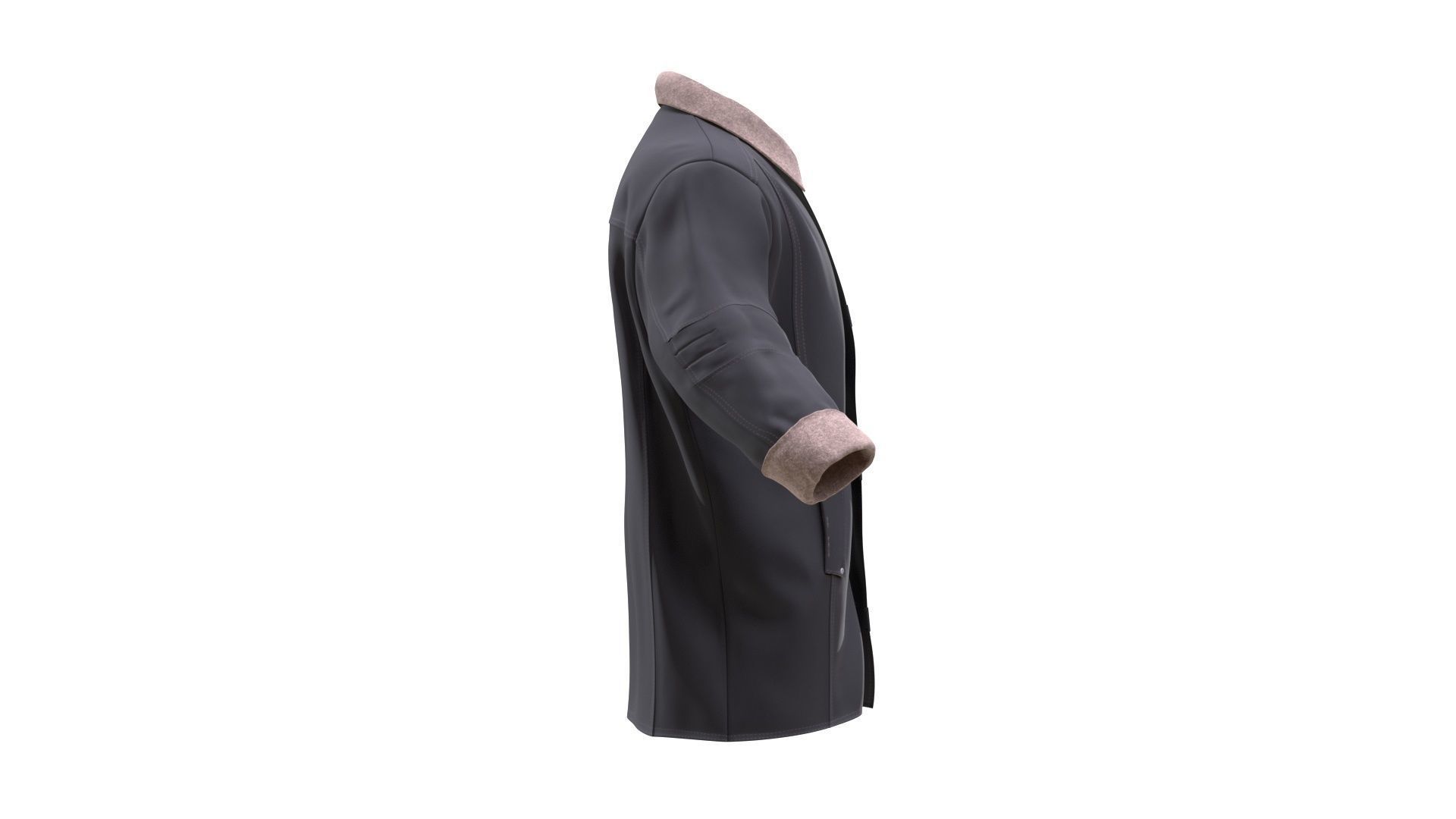 3D model 3D Coat VR / AR / low-poly | CGTrader