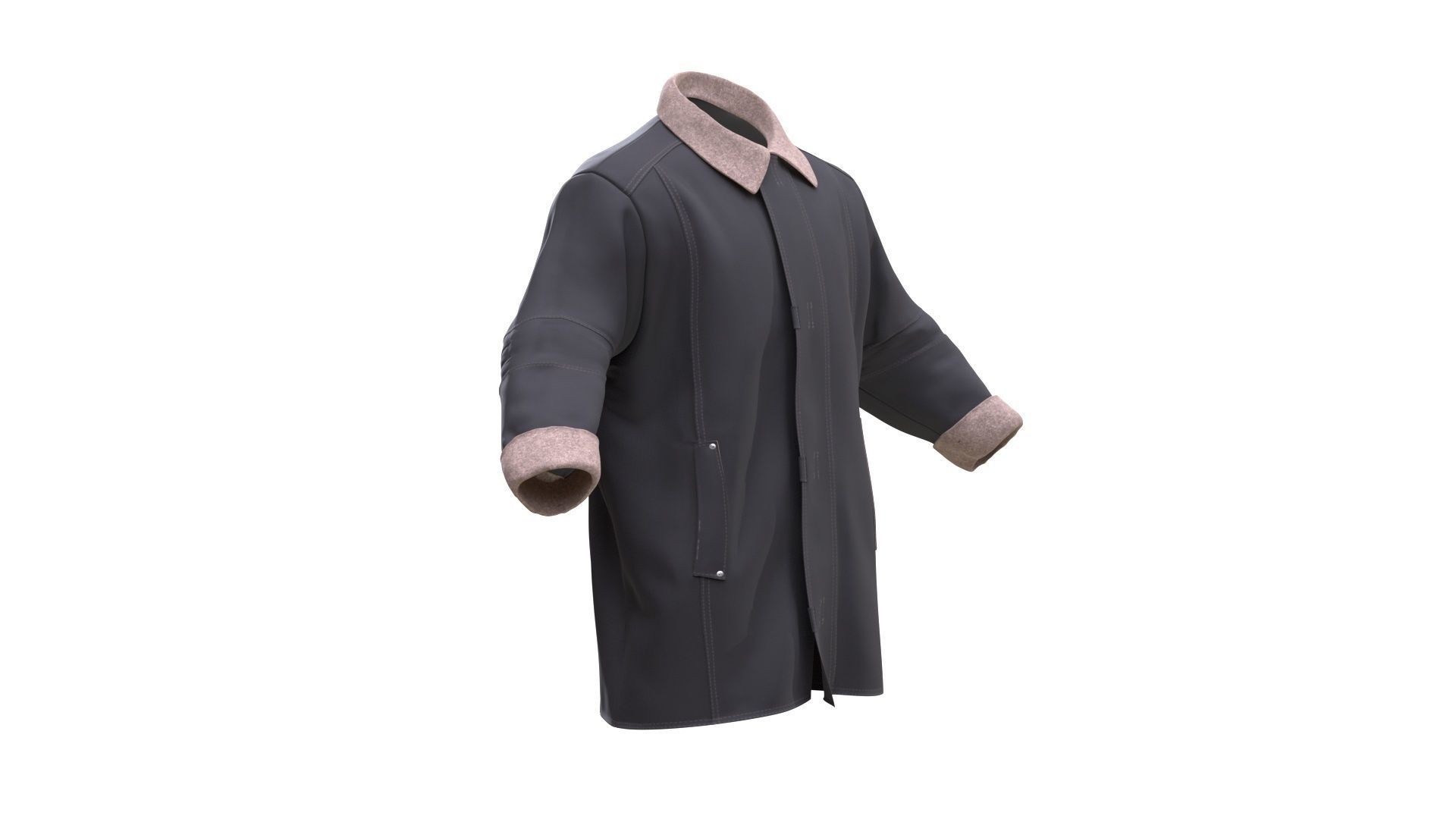 3D model 3D Coat VR / AR / low-poly | CGTrader