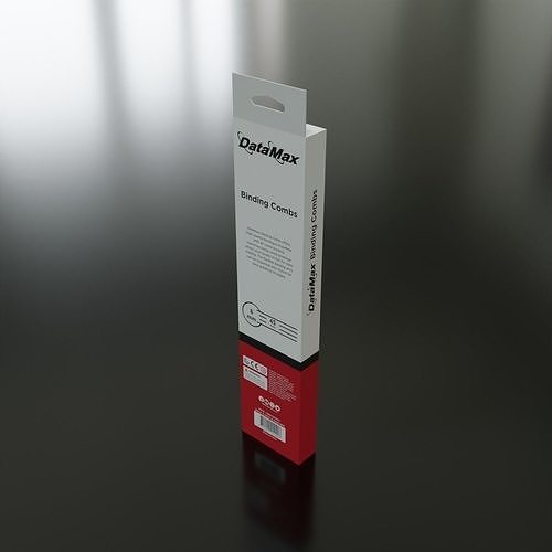 COMB BINDING PACKAGING 3D model | CGTrader