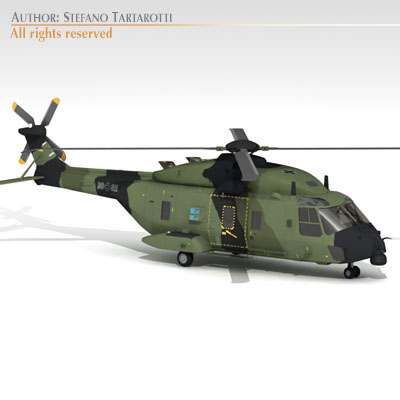 NH90 German army 3D Model OBJ 3DS C4D DXF | CGTrader.com