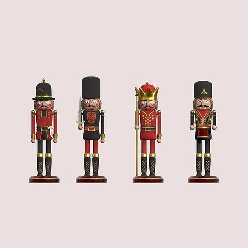 3D model Nutcracker VR / AR / low-poly | CGTrader