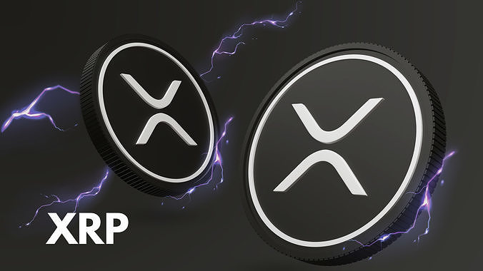 XRP Coin 3D Model 3D model | CGTrader