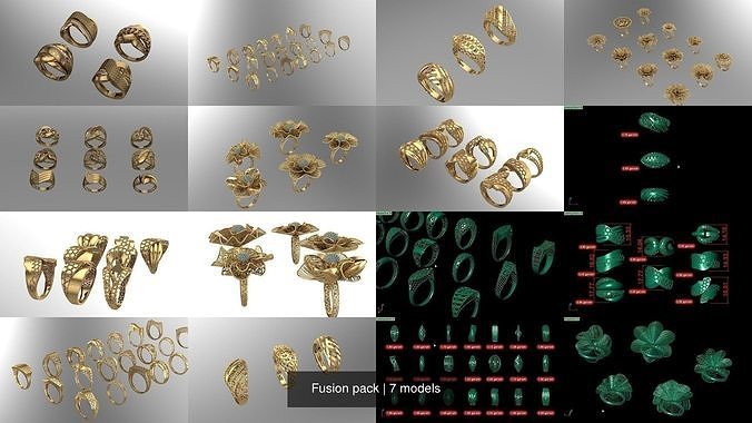Fusion pack 3D Model Collection 3D printable | CGTrader