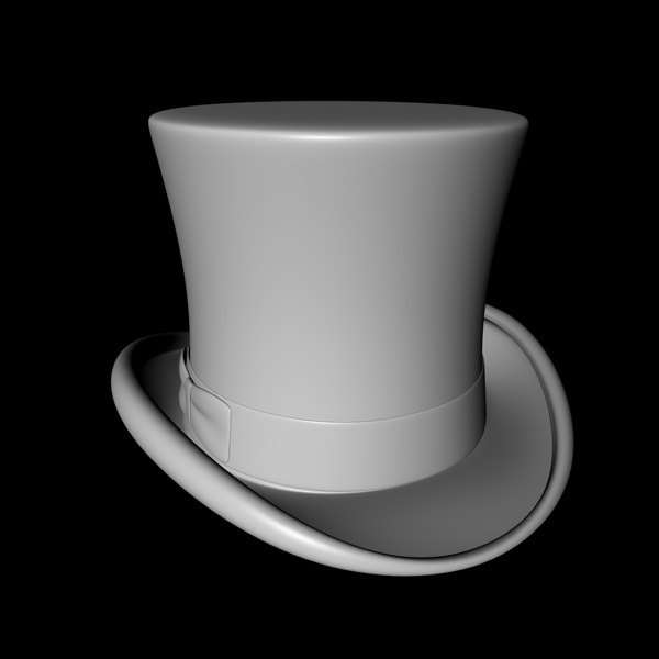 Top Hat 3D model | CGTrader