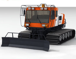 Snowcat 3D Models | CGTrader