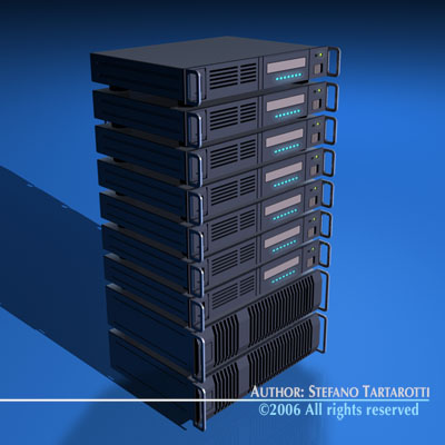 Server 3D model | CGTrader