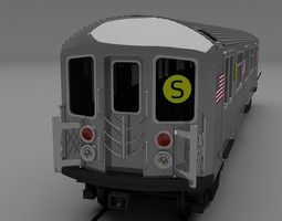 metro-north train 3D Model OBJ FBX DXF STL BLEND | CGTrader.com