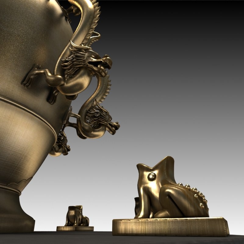 3D Models Zhang Heng Seismoscope China 3D model | CGTrader