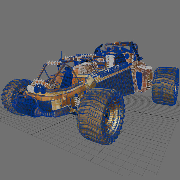 Desert Runner 3D model | CGTrader