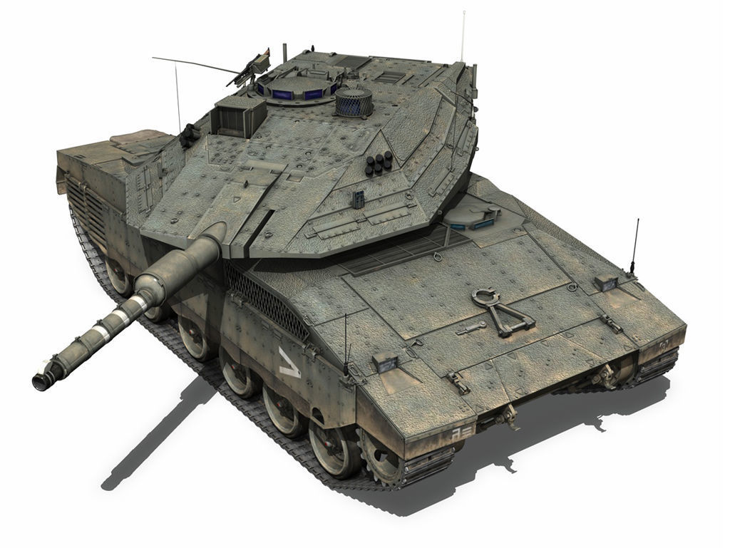 Merkava IV - Israel Defense Forces 3D model | CGTrader