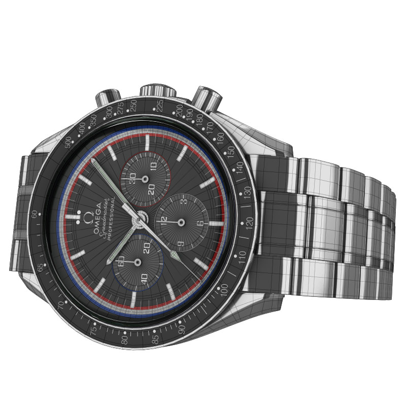 Omega Speedmaster Collection 3D model | CGTrader
