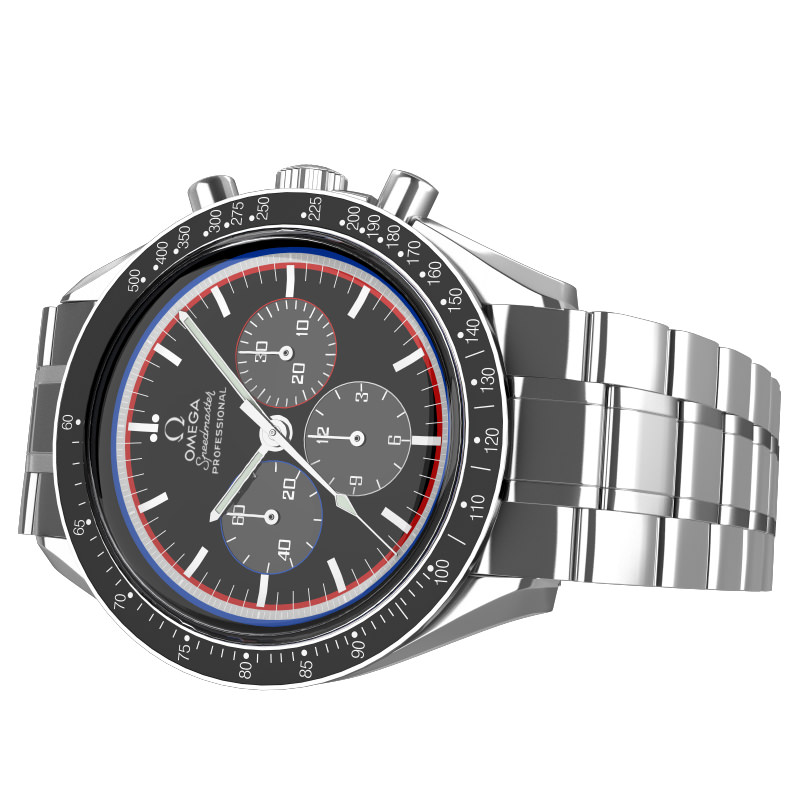 Omega Speedmaster Collection 3D model | CGTrader