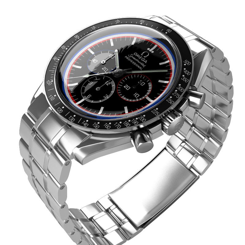 Omega Speedmaster Collection 3D model | CGTrader