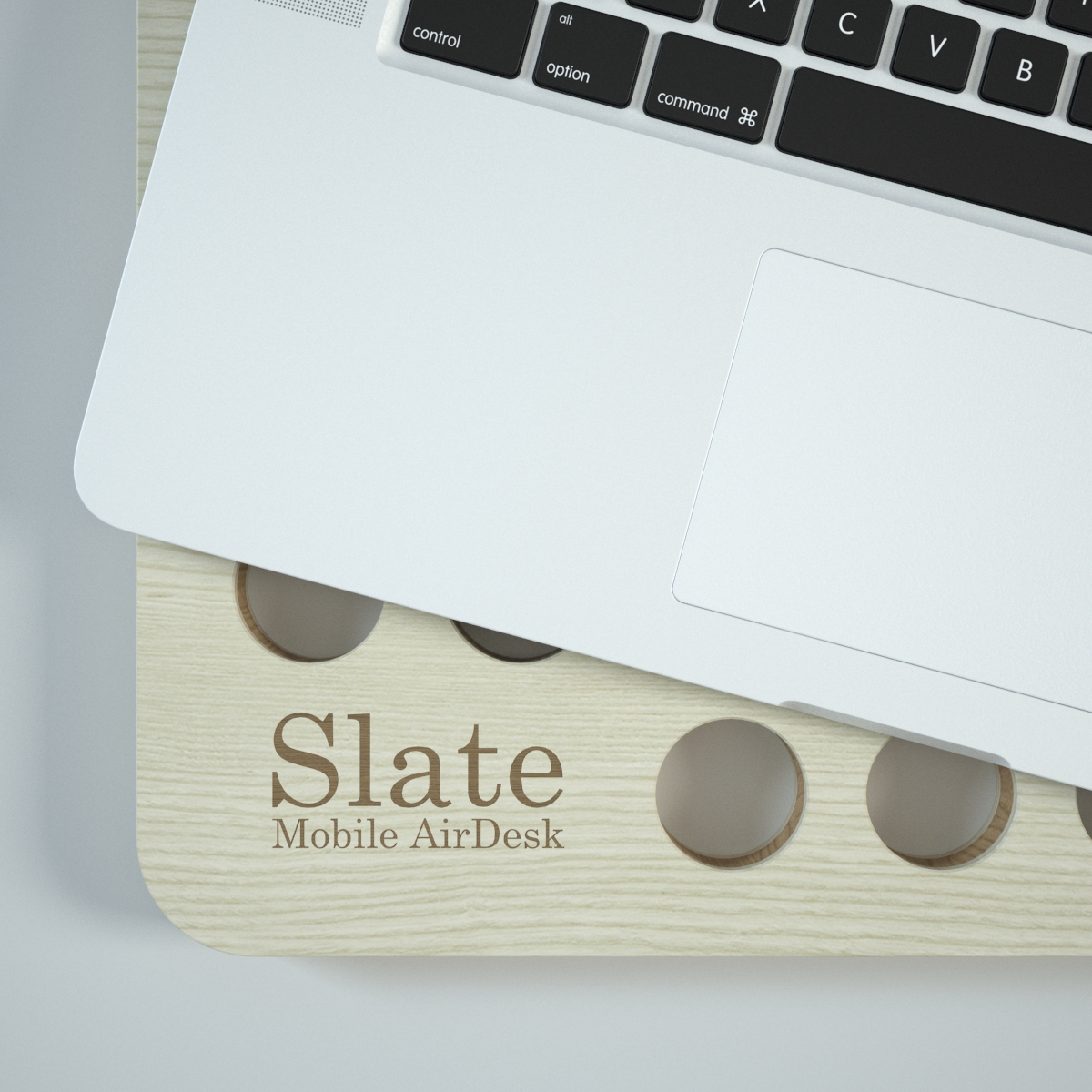 Slate Mobile Airdesk 3D model | CGTrader