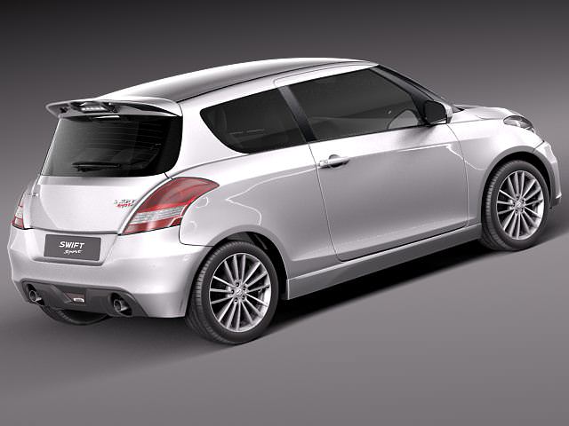 Suzuki Swift Sport 2012 3D model | CGTrader