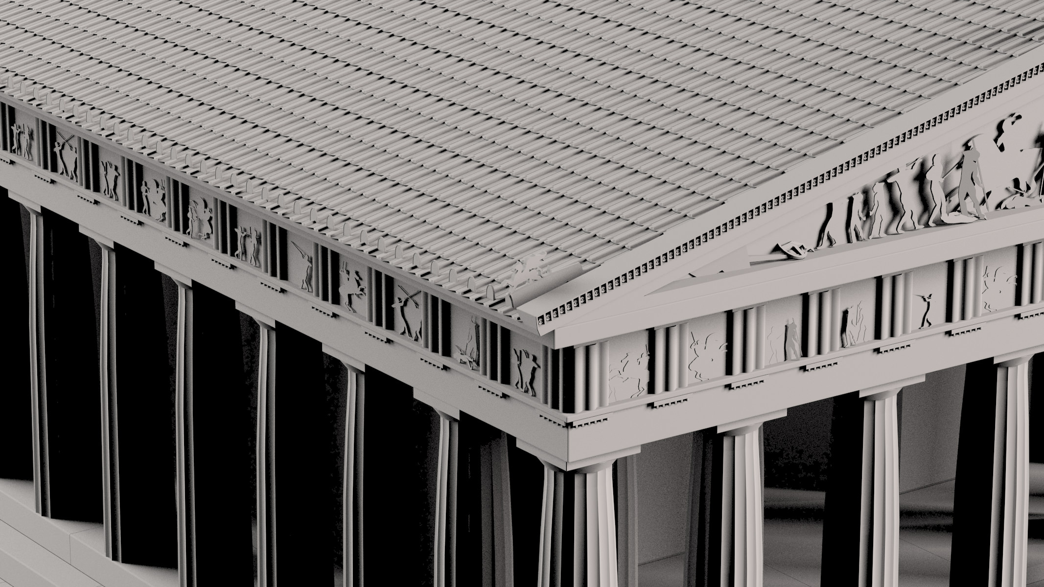 Parthenon 3D model | CGTrader