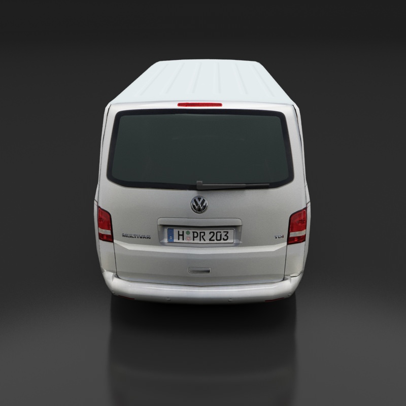 3D model Volkswagen Transporter T5 Van VR / AR / low-poly | CGTrader