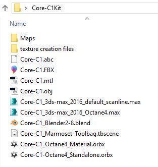 Core-C1 Kit extended edition 3D model | CGTrader