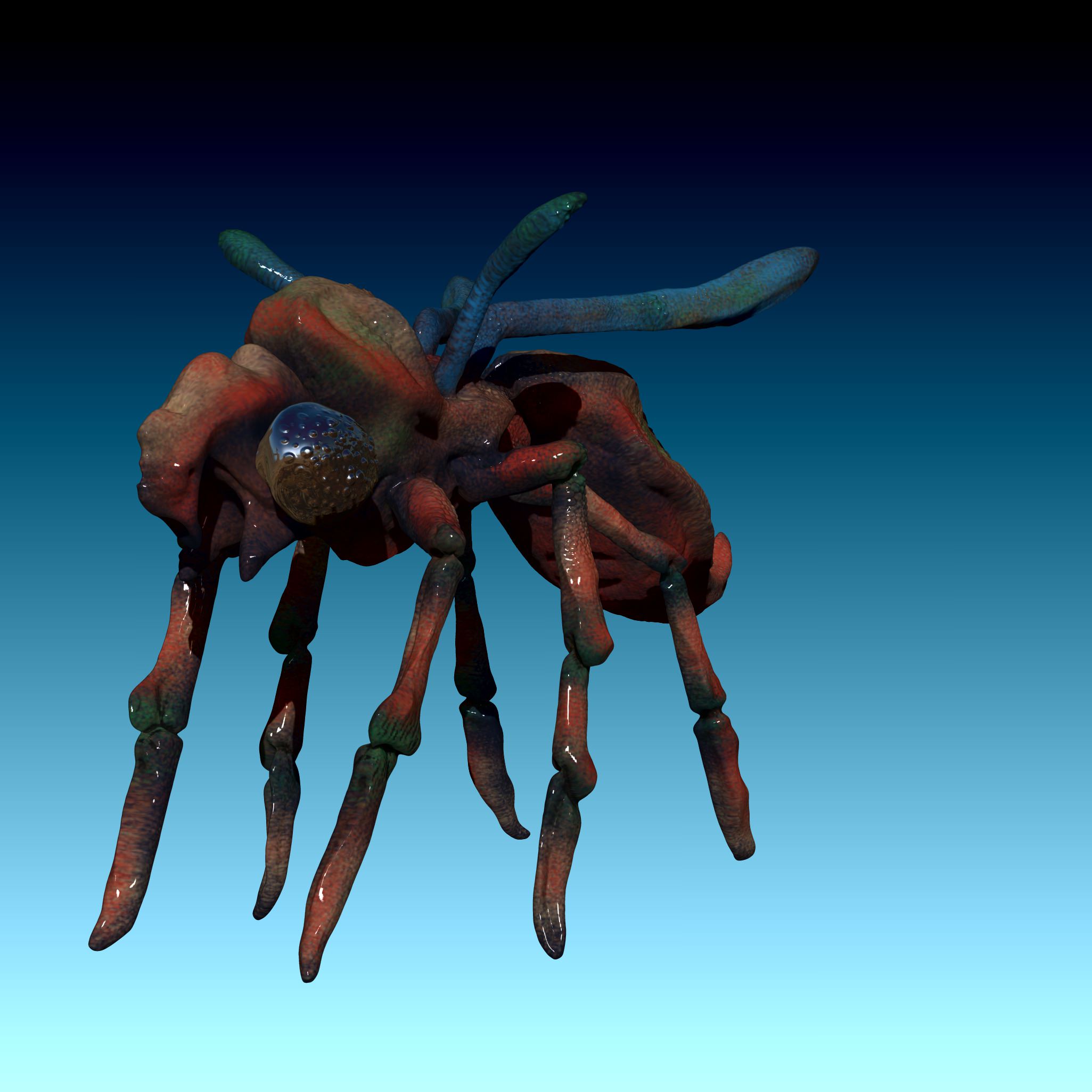 Crustacean Insektoid 3D model | CGTrader