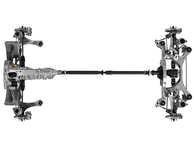Undercarriage 3D model rigged | CGTrader