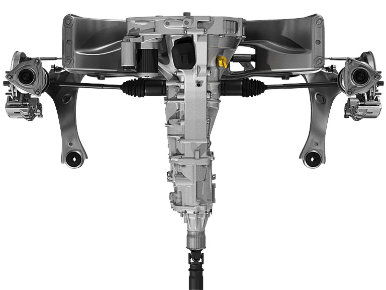 Undercarriage 3D model rigged | CGTrader