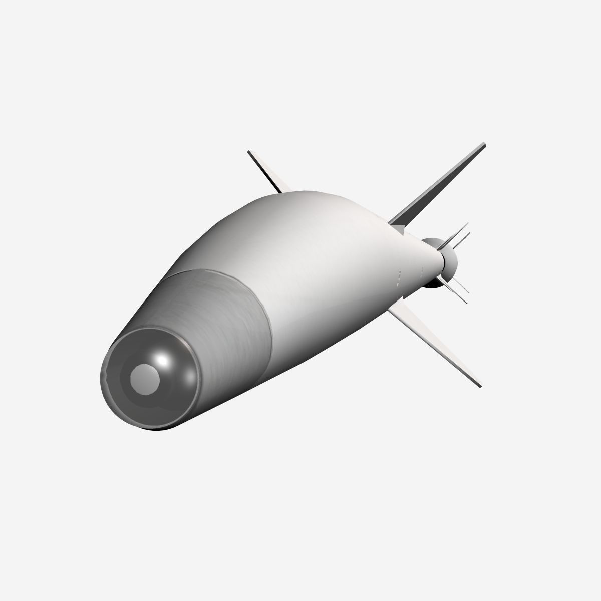 Stunner Missile 3D model | CGTrader