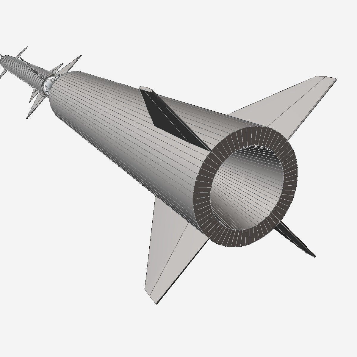 Stunner Missile 3D model | CGTrader