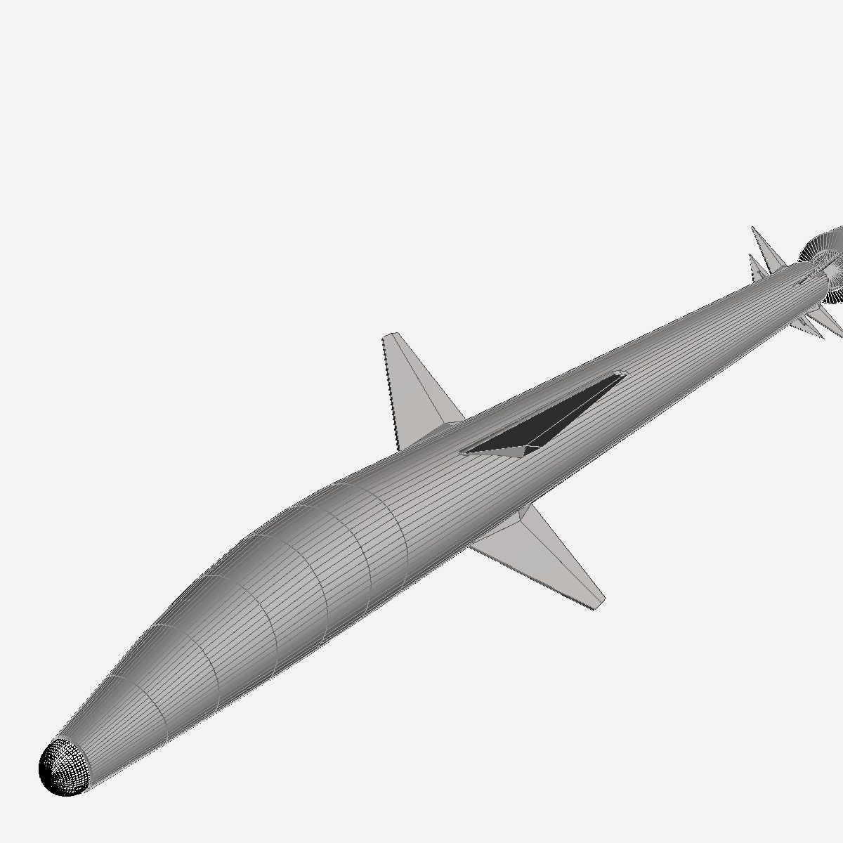 Stunner Missile 3D model | CGTrader