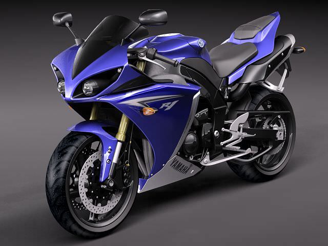 Yamaha YZF - R1 2010 3D model | CGTrader