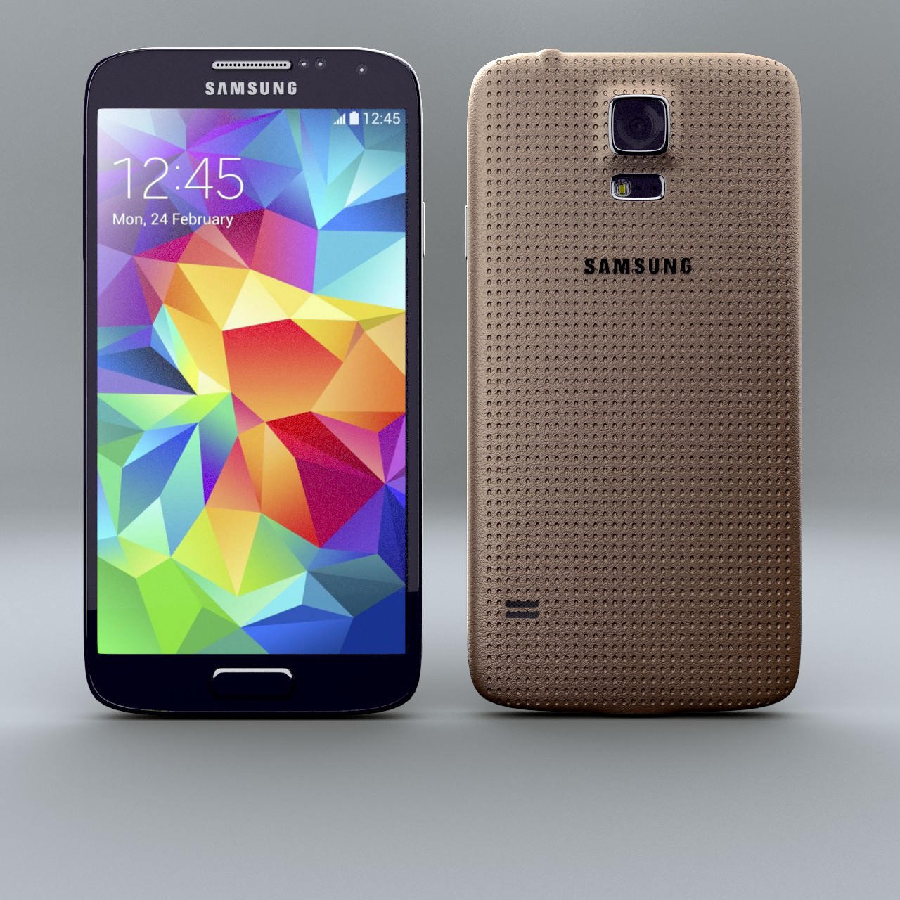 Samsung Galaxy S5 Smartphone 3D model | CGTrader