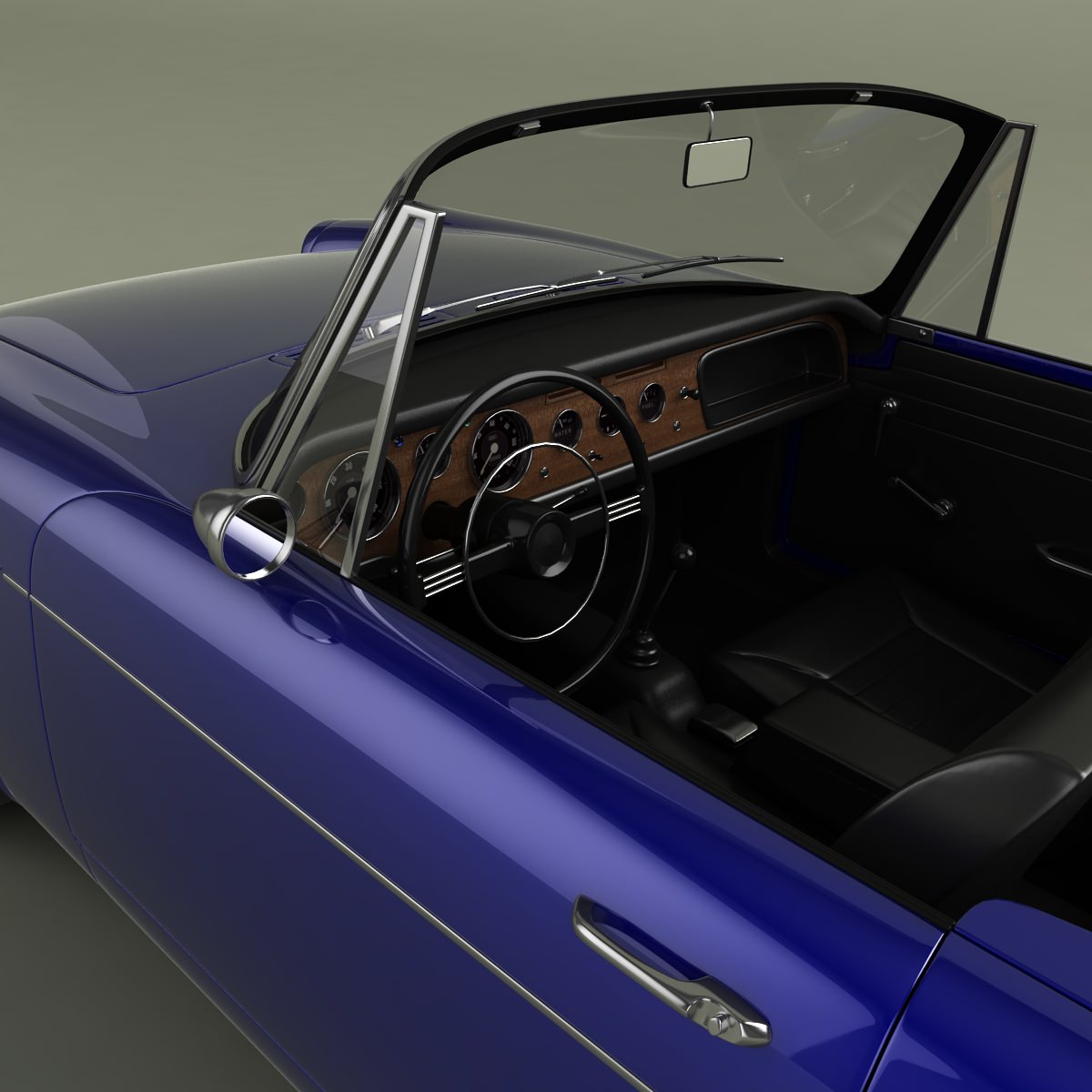 Sunbeam Tiger 3D model | CGTrader