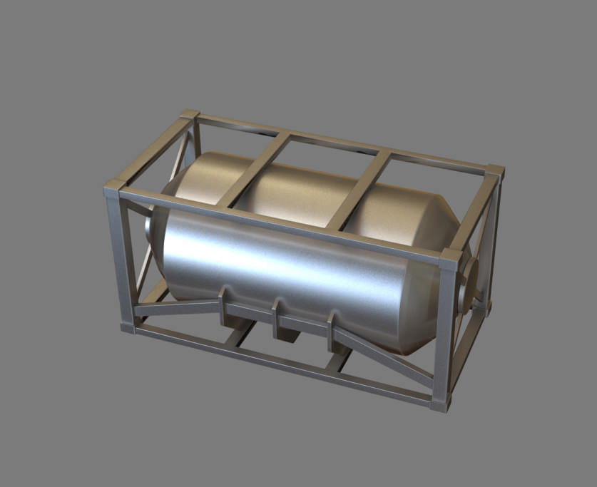 Oil Tank 3D model | CGTrader