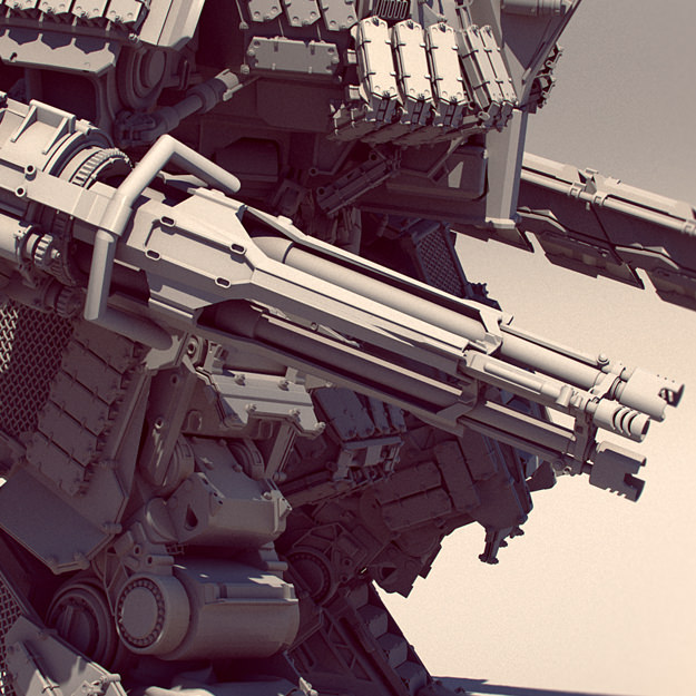 Swashbuckler Mech 3D model | CGTrader